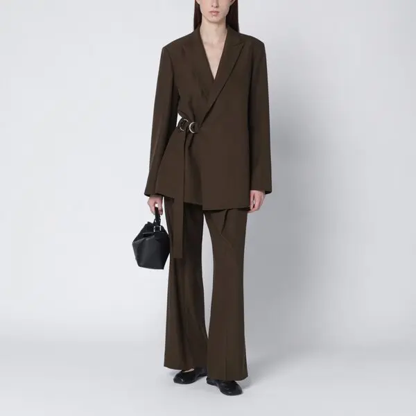 Loewe Double-breasted Wool Jacket