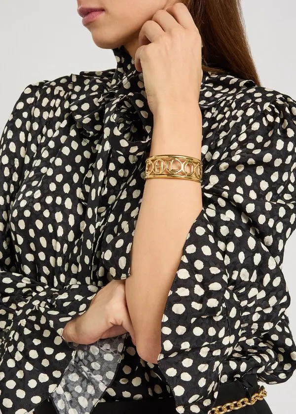 Chloé Script Cuff