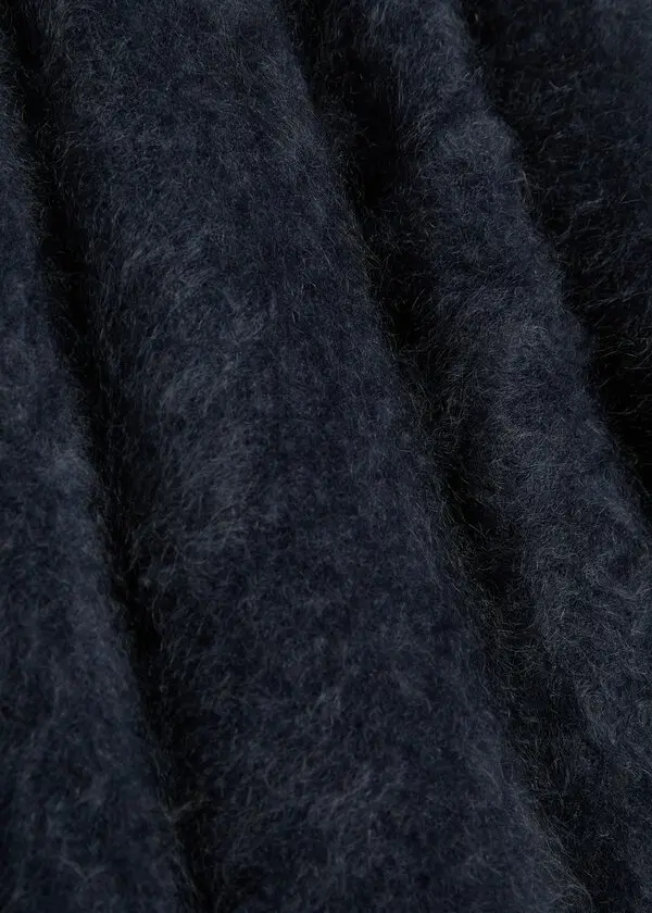 Eileen Fisher Brushed Cashmere Jumper - Dark Blue