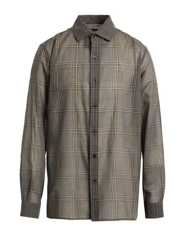 Agnona Shirt Size Wool, Silk - Grey