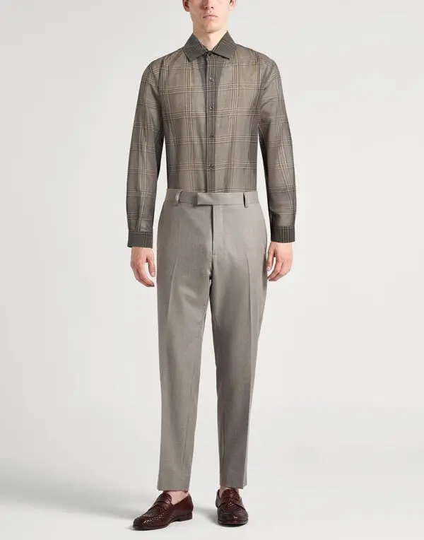 Agnona Shirt Size Wool, Silk - Grey