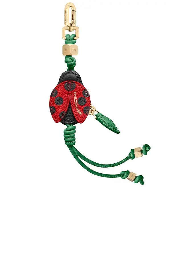 MAISON DE SABRE Sabr?moji Garden Bug Charm - Ladybug