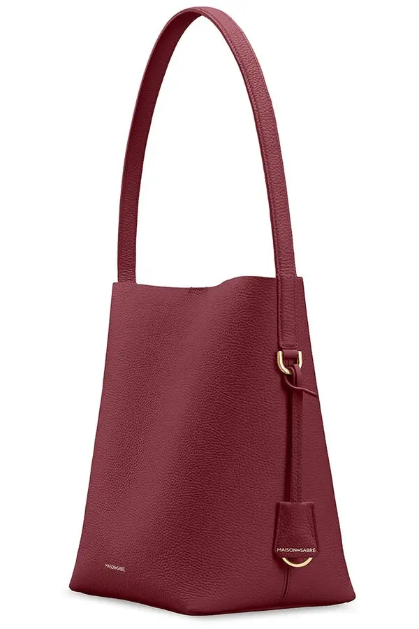 MAISON DE SABRE Bucket Soft Tote - Plum Nude
