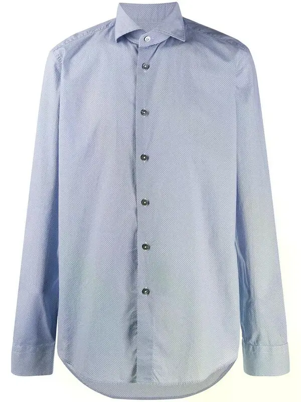 DELL'OGLIO Dotted Pattern Shirt