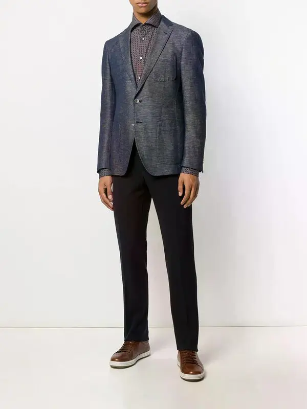 DELL'OGLIO Geometric Patterned Shirt