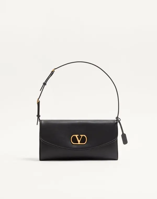 Valentino Garavani Small Nappa Shoulder Bag - Black