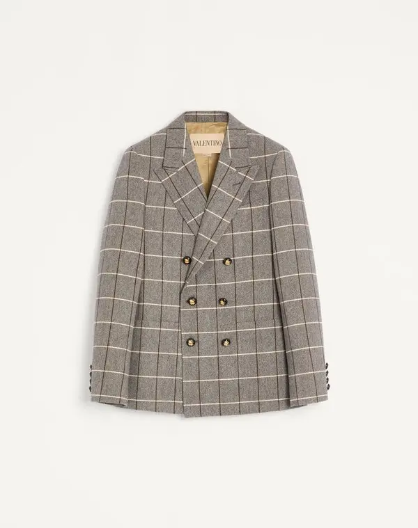 Valentino Garavani Wool Double-breasted Jacket