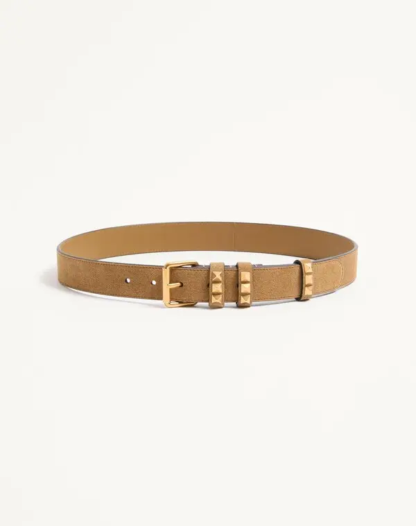Valentino Garavani Flaneuse Belt - Havana Beige