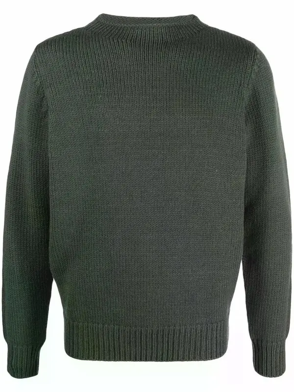 DELL'OGLIO Merino Knit Crew Neck Jumper