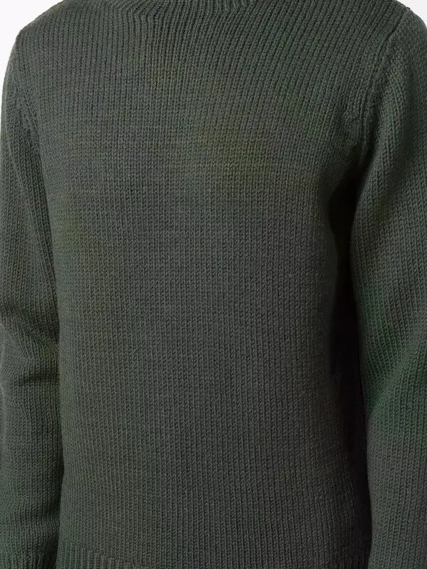 DELL'OGLIO Merino Knit Crew Neck Jumper