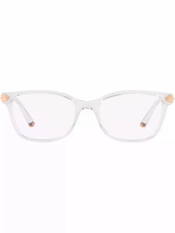 Dolce & Gabbana Logo-tip Square Glasses - Neutrals