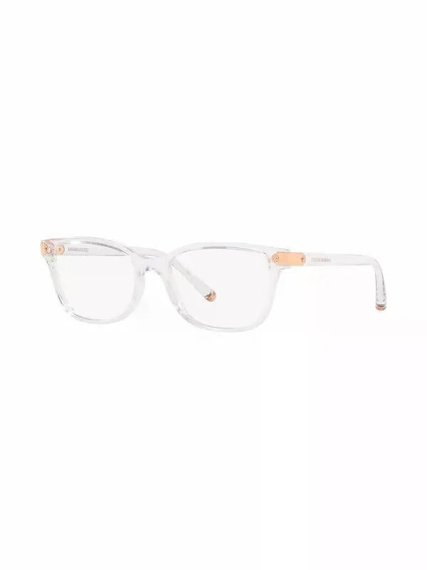 Dolce & Gabbana Logo-tip Square Glasses