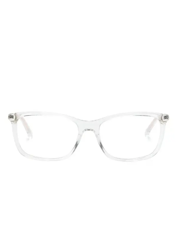 Michael Kors Logo-engraved Square-frame Glasses