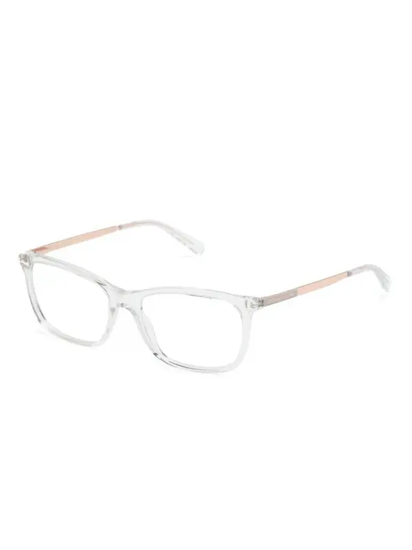 Michael Kors Logo-engraved Square-frame Glasses
