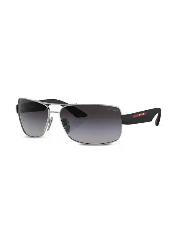 Prada Linea Rossa Square Frame Sunglasses
