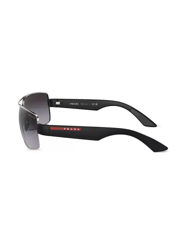 Prada Linea Rossa Square Frame Sunglasses