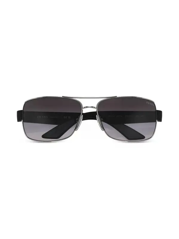 Prada Linea Rossa Square Frame Sunglasses