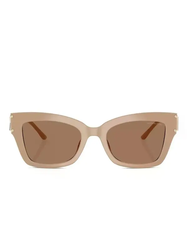 Michael Kors Logo Cat-eye Sunglasses - Neutrals