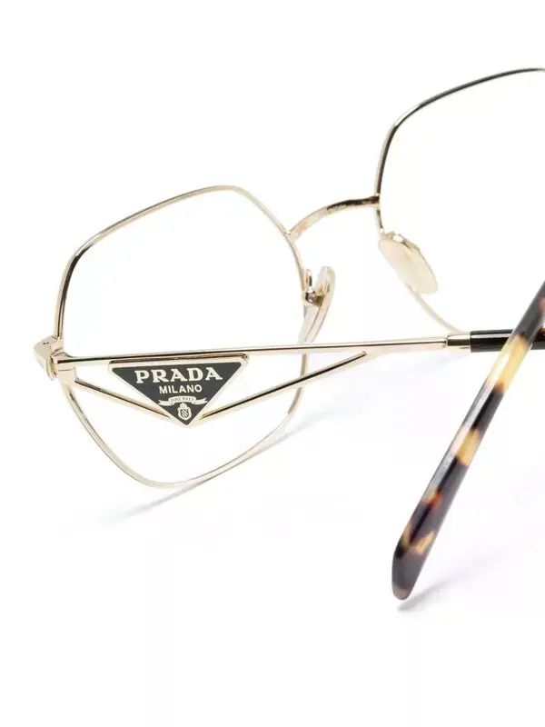 Prada Triangle-logo Glasses