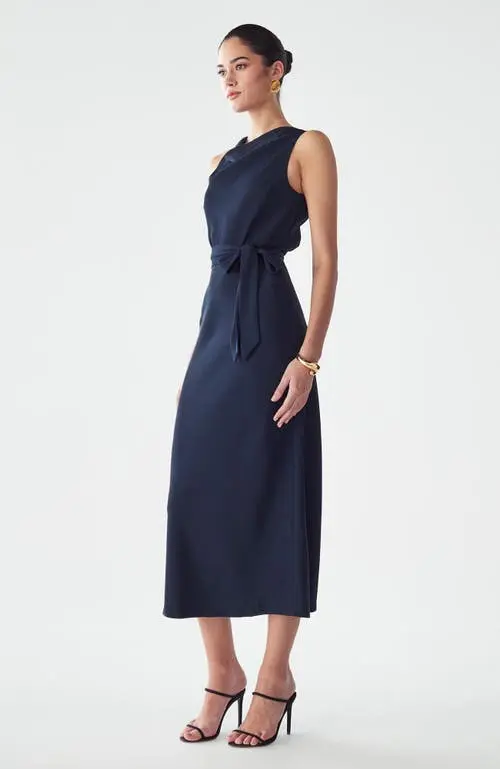 WILLA Reane Dress - Navy Blue