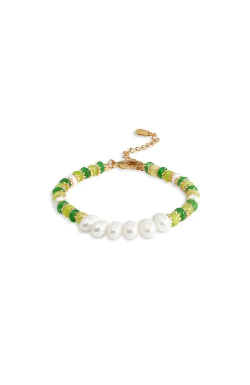RC RETRO CHIC Thetis Bracelet - Green & White