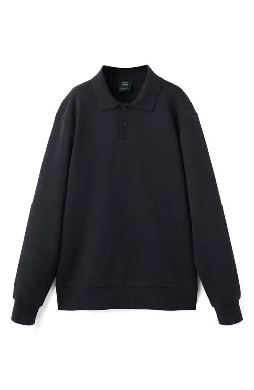 Mango Regular Fit Polo Sweatshirt