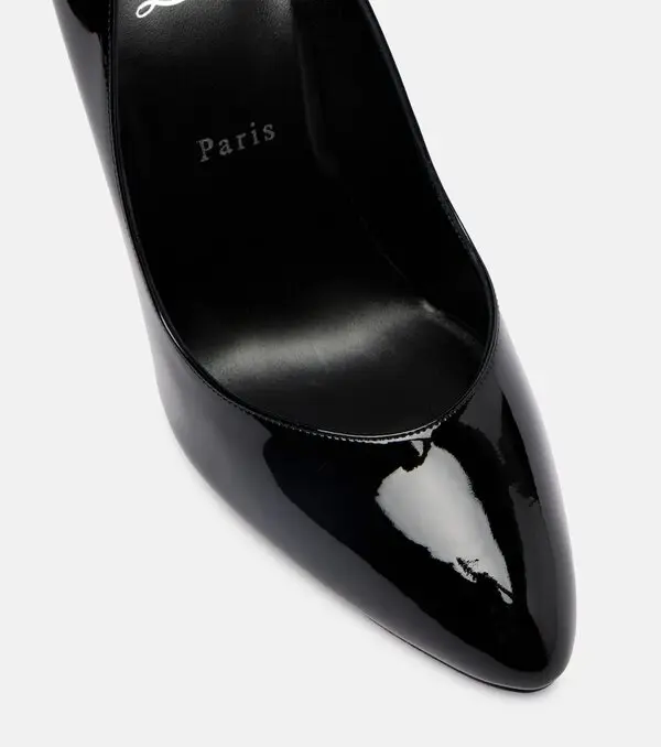 CHRISTIAN LOUBOUTIN Fannylove Patent Leather Pumps - Black