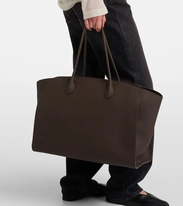THE ROW Marlo 17 Leather Tote Bag