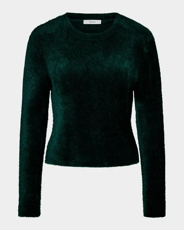 Vince Eyelash Crewneck Sweater