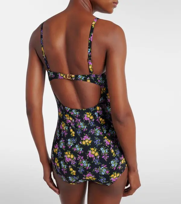 Dolce & Gabbana Floral Print Swimsuit