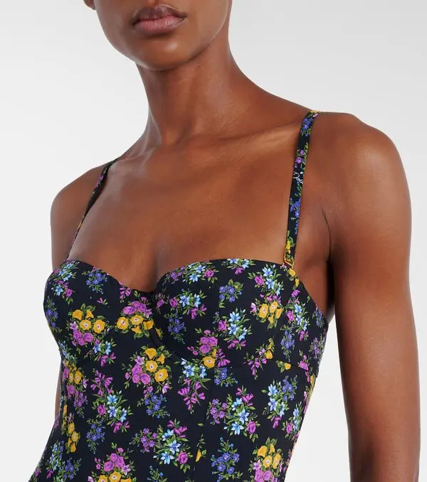 Dolce & Gabbana Floral Print Swimsuit