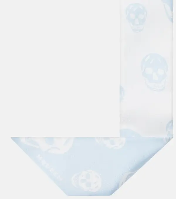 Alexander McQueen Skull Silk Scarf