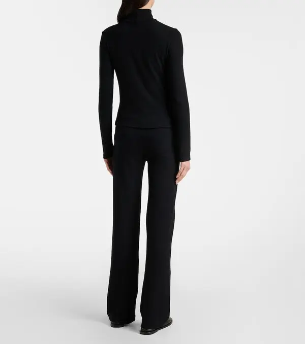 LESET Lauren High-rise Straight Pants