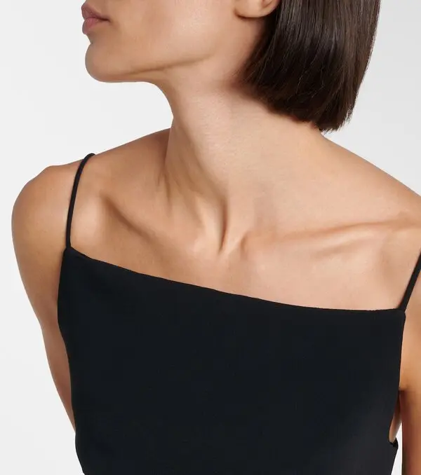 Givenchy Belted Cady Minidress - Black