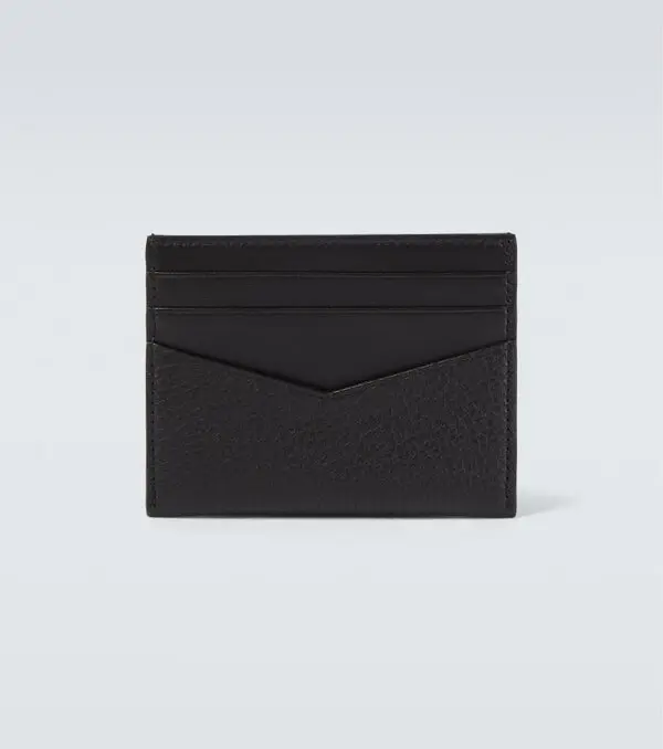 Givenchy Logo Leather Card Holder