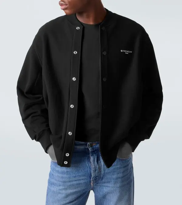 Givenchy Logo Cotton Jacket