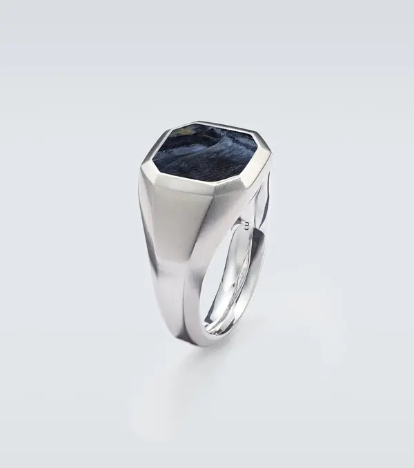 David Yurman Streamline® Ring With Pietersite - Silver
