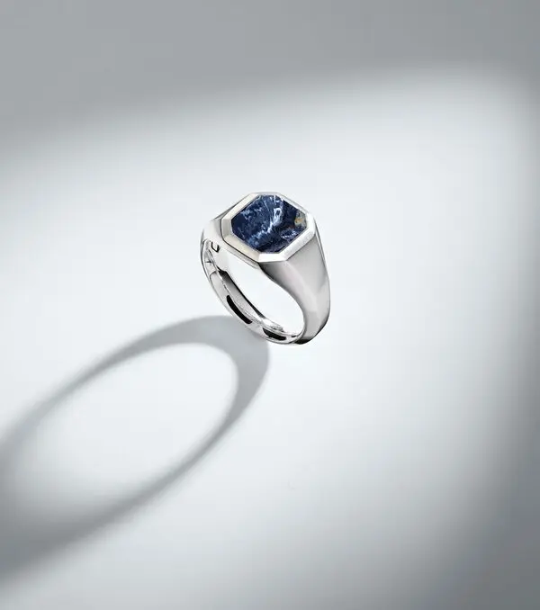 David Yurman Streamline® Ring With Pietersite - Silver