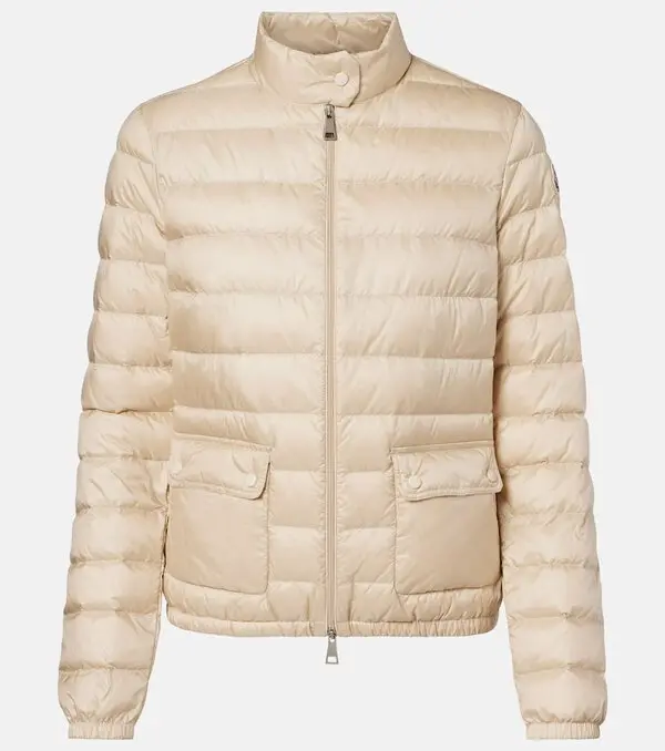 Moncler Lans Down Jacket - Beige
