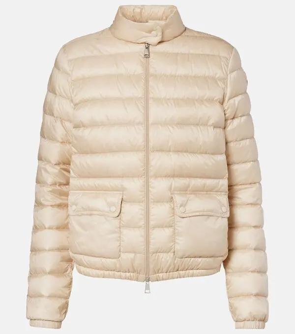 Moncler Lans Down Jacket Navy - Beige