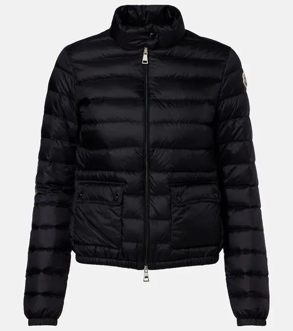 Moncler Lans Quilted Down Jacket - Black