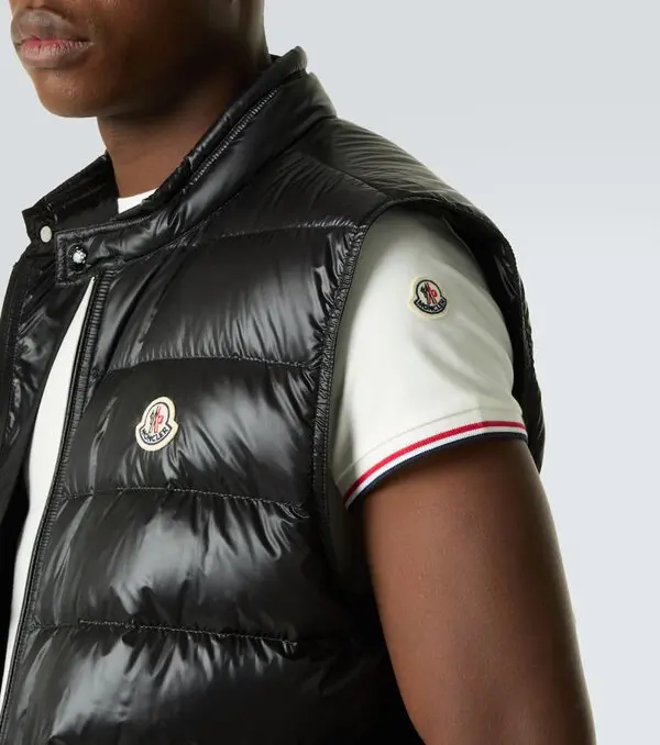 Moncler Cotton-blend Jersey T-shirt - White