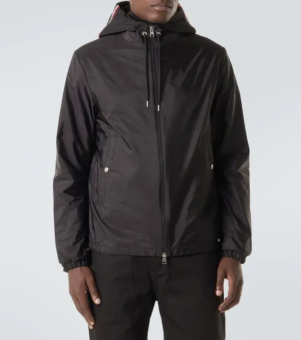 Moncler Grimpeurs Raincoat - Black