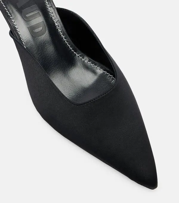 Staud Sebastian Pointed Toe Mules - Black