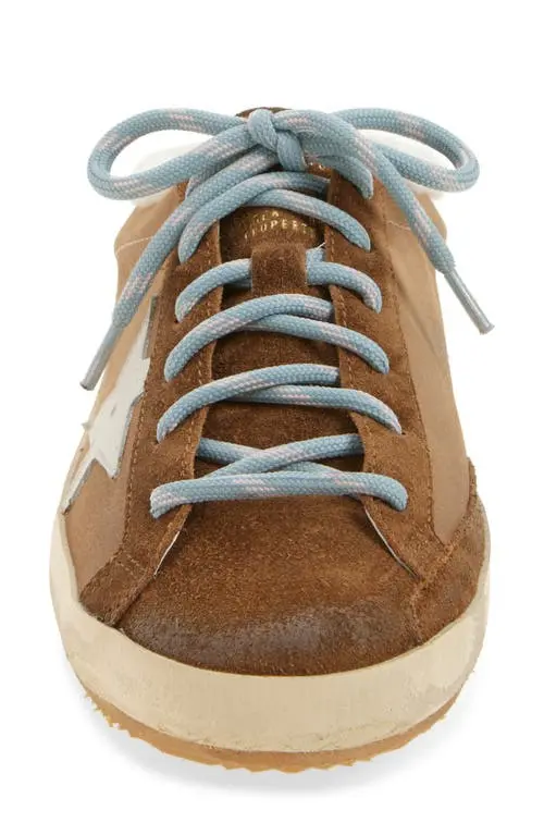 GOLDEN GOOSE Super-star Shearling Lined Mule Sneakers