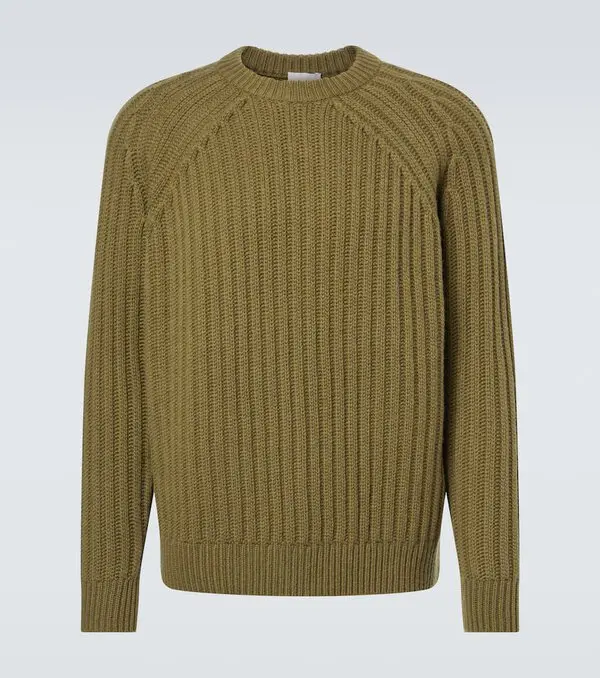 ALLUDE Wool And Cashmere Sweater - Green