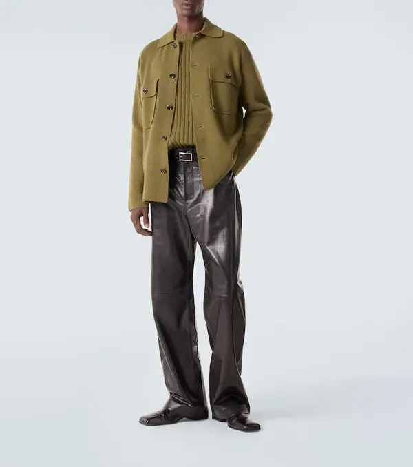 ALLUDE Wool And Cashmere Sweater - Green
