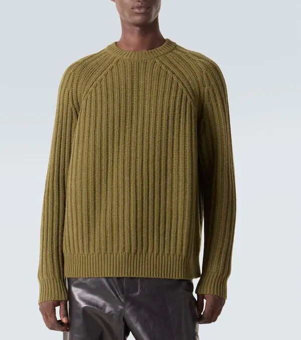 ALLUDE Wool And Cashmere Sweater - Green