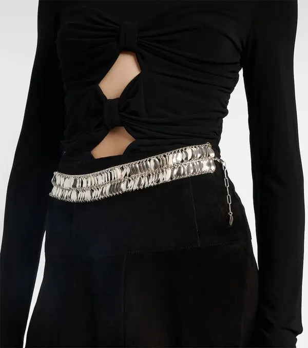 Isabel Marant Étoile Kailai Embellished Belt - Silver
