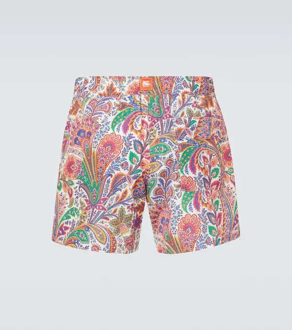 Etro Paisley Swim Trunks - Multicoloured